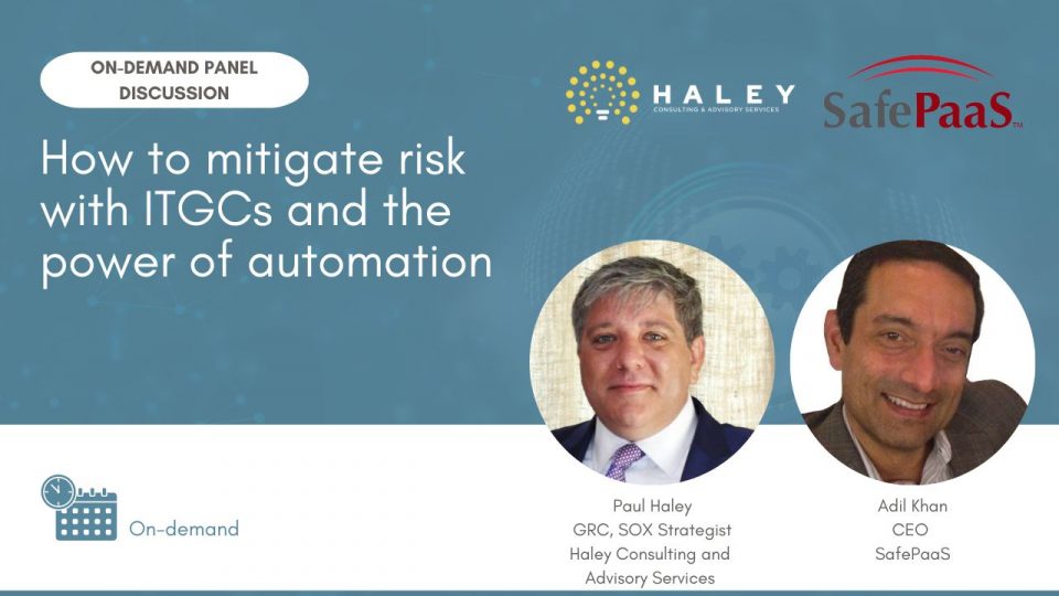 How to automate ITGCs - SafePaaS