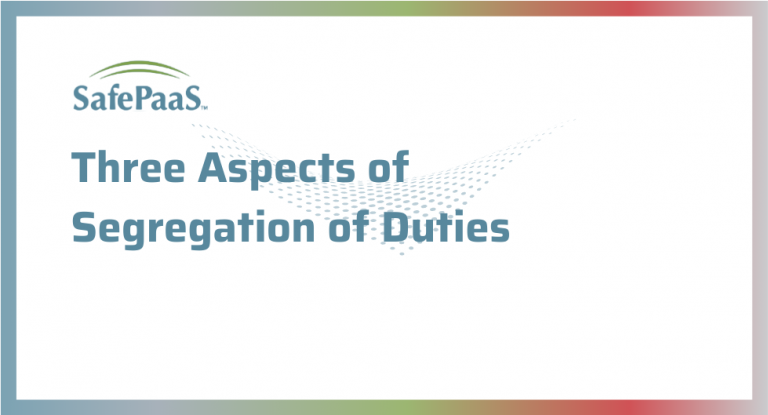 The Three Aspects of Segregation of Duties in Access Governance